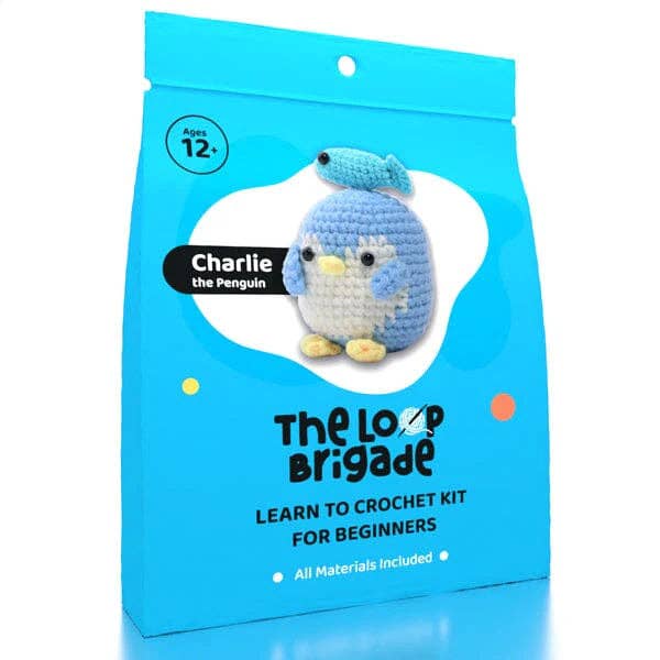 The LOOP Brigade: DIY Mini Crochet Kit - Charlie the Penguin ...
