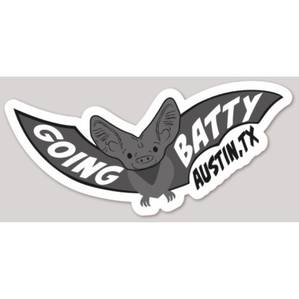 Sticker - Going Batty Austin – SuePatrick.com