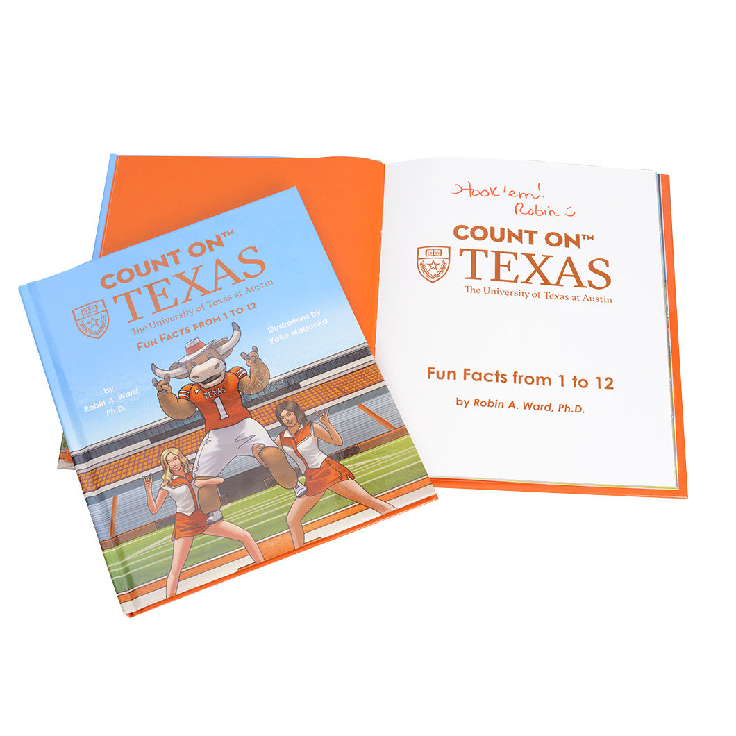 Count on Texas Book (Signed by the Author)(Robin Ward) – SuePatrick.com