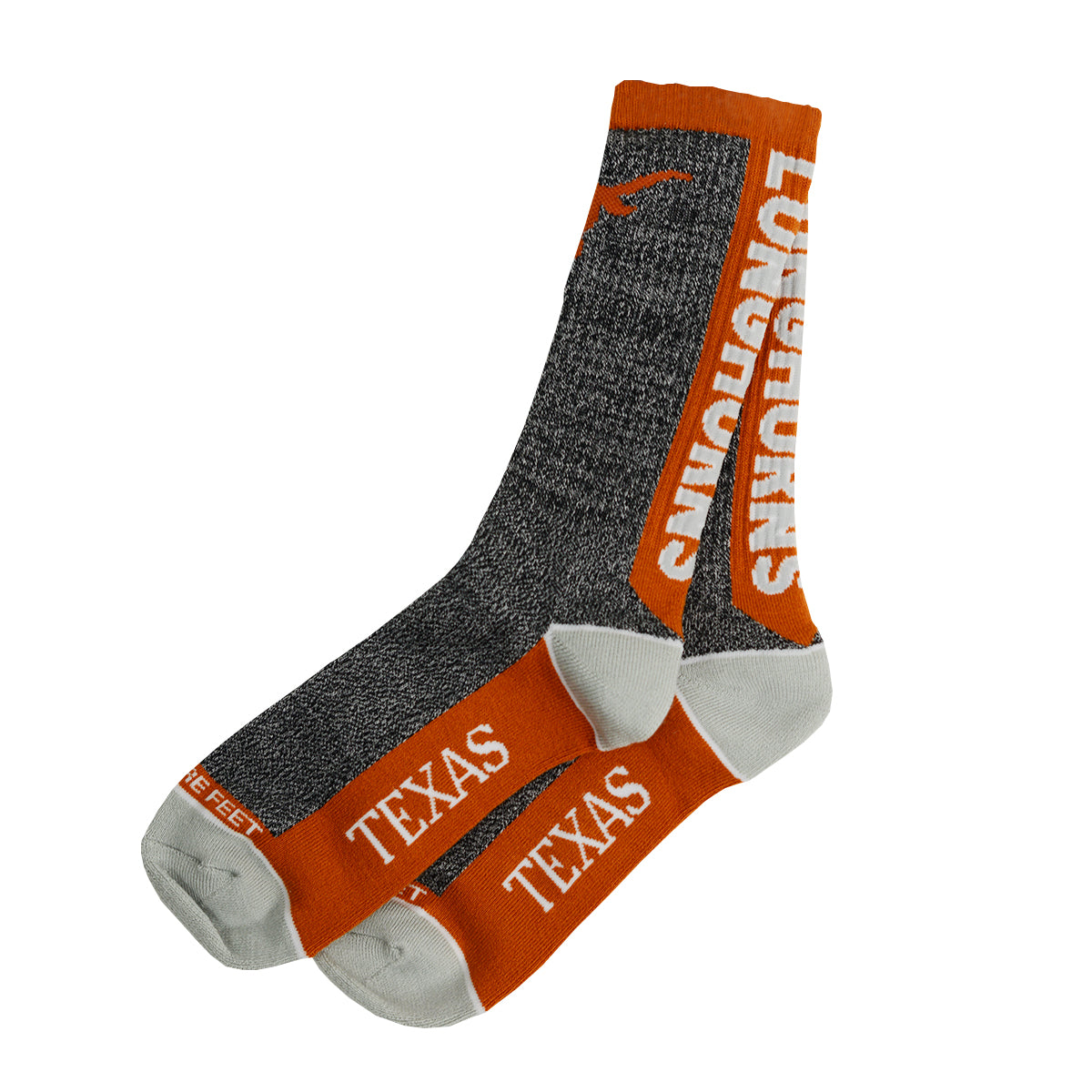 Texas Longhorn For Bare Feet Men's Marble MVP Socks (577mar ...