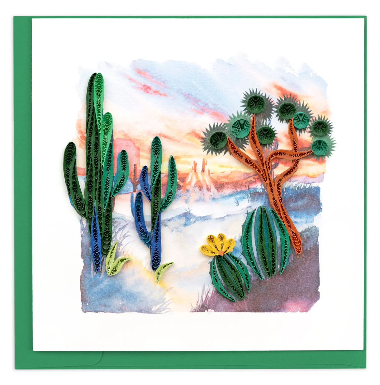 Quilling Card Desert Landscape (BL1397) – SuePatrick.com