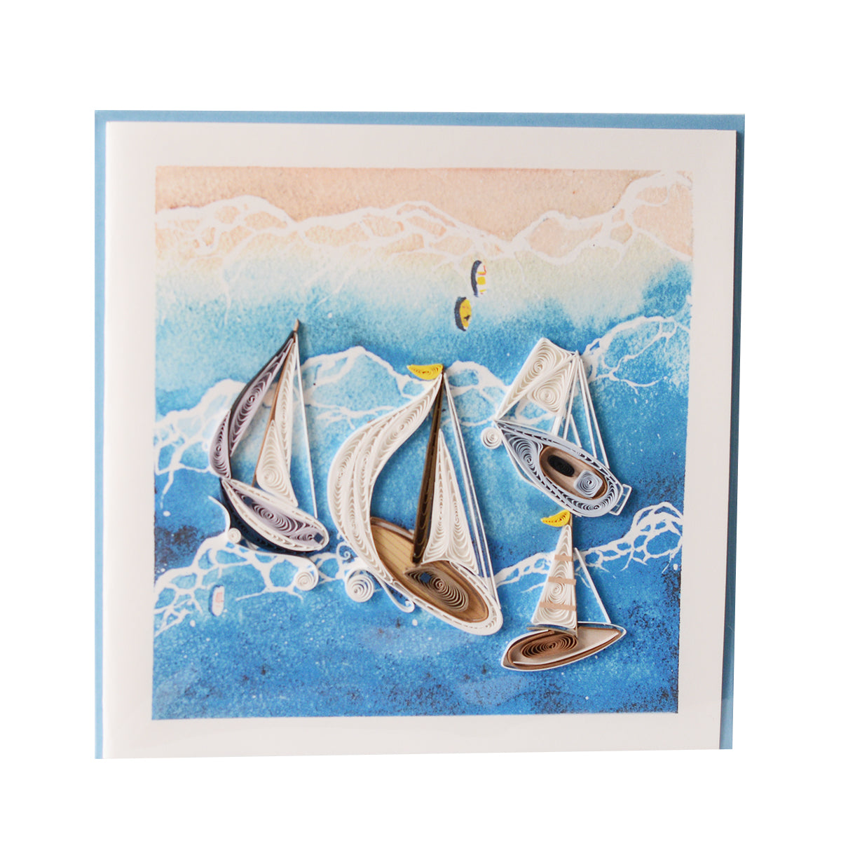 Quilling Card Sailboat Fleet Quilling (BL1288) – SuePatrick.com