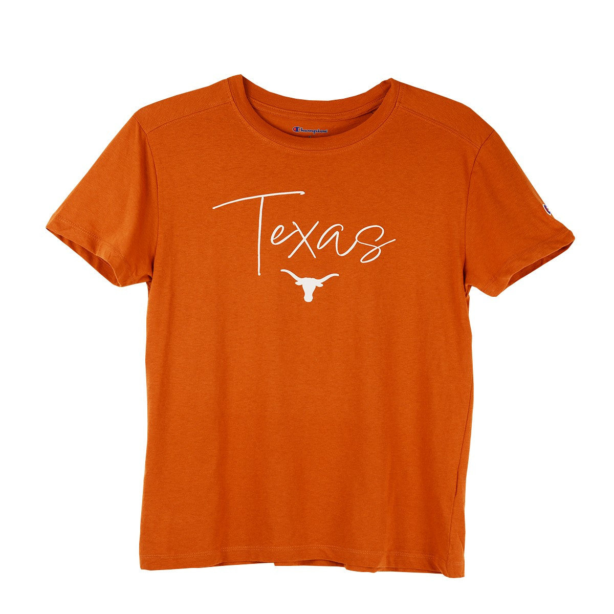 Champion Texas Longhorn Ladies Crew Neck Script Tee – SuePatrick.com