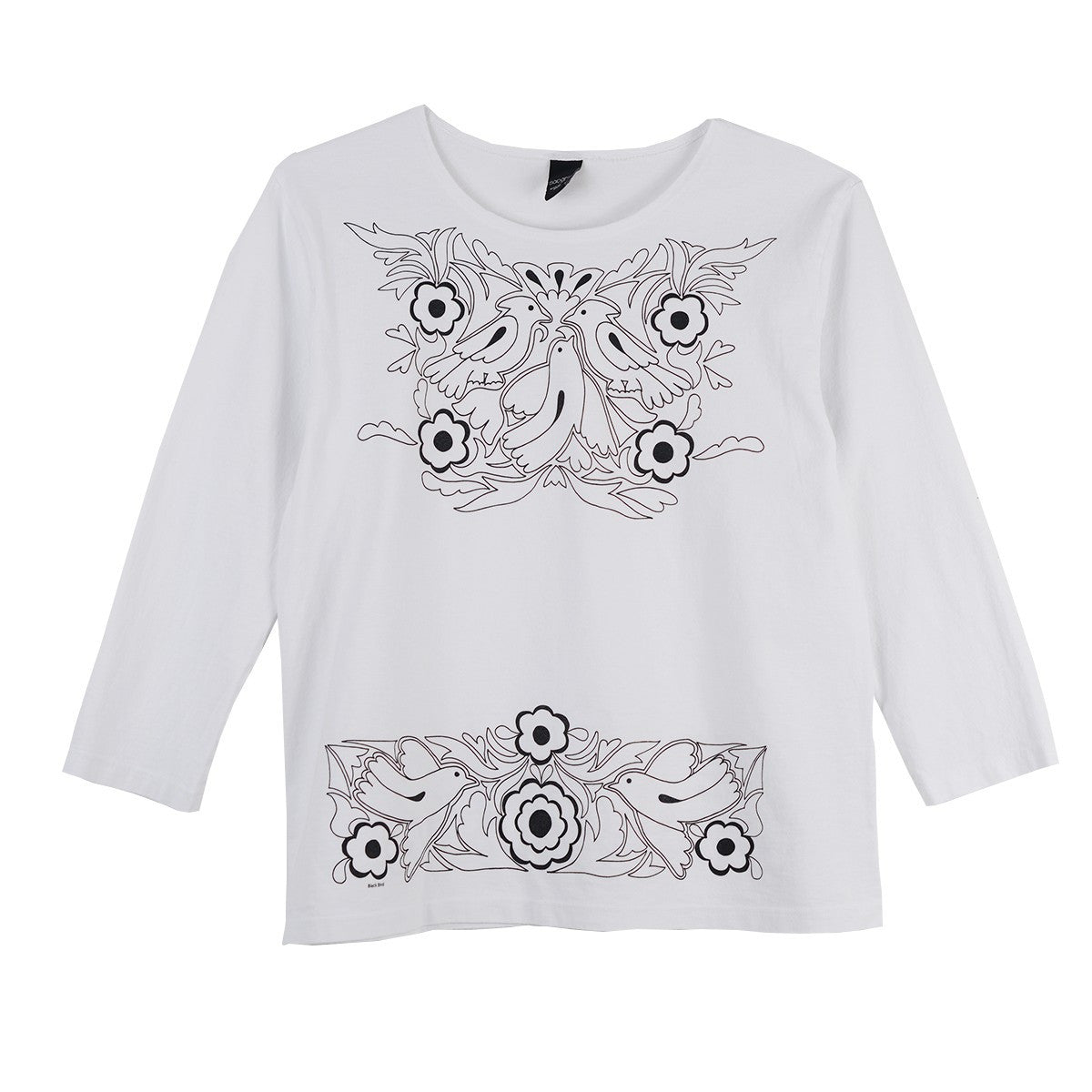 Sabaku White Bird Black Bird Best Tee (WHT) – SuePatrick.com